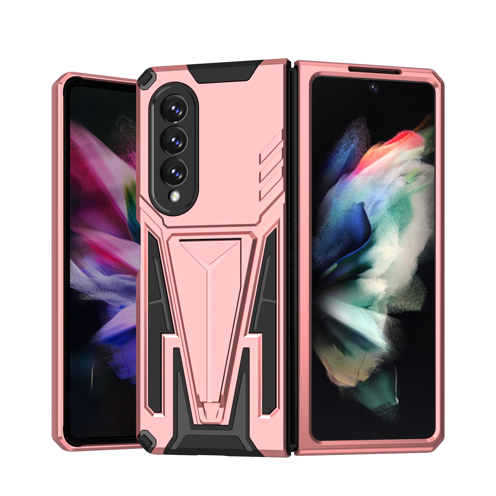 TECH CIRCLE Samsung Galaxy Z Fold 3 5G Case 7.6 inch, Dual Layer Drop ...