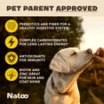 NATOO Dog Treats for Large Breed, Crunchy Biscuits Oats Banana and ...