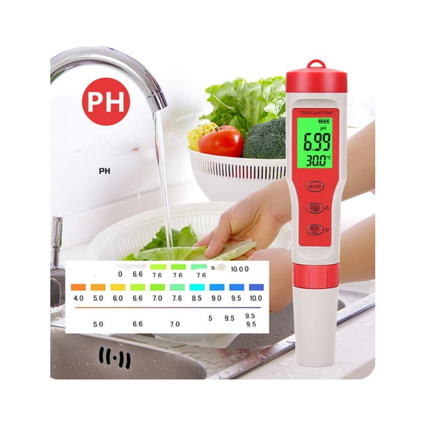 Dinohhi TDS / ph / EC / Temperature four in one Water quality tester ...