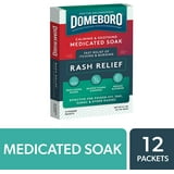 Medicated Soak Rash Relief (Burow’s Solution), 12 Count (Pack of 1 ...