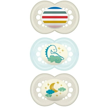 MAM Perfect Night Pacifier, 16+ Months, Girl, 2 Pack - Walmart.com