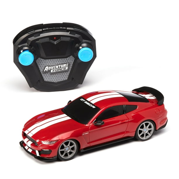 Adventure Force 1:26 Red Mustang GT 350R RC Car - Walmart.com - Walmart.com