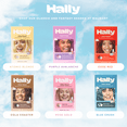 Hally Hair Color Cloud Hair Dye (Code Red) - Demi-Permanent Foam Hair ...