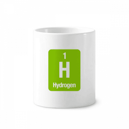 H Hydrogen Checal Element Science Toothbrush Pen Holder Mug Cerac Stand ...