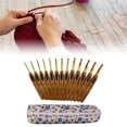 13Pcs 2.5mm-10mm Ergonomic Crochet Hook Set Crochet Needle for Beginner ...