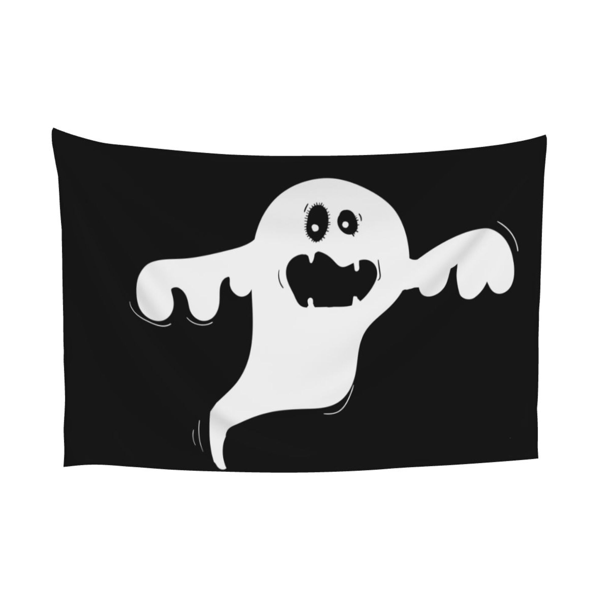 ZICANCN Funny Tapestry for Bedroom Aesthetic,Scary Funny Ghost Pattern ...