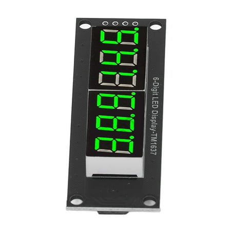 Ccdes LED Clock Display Module,LED Digital Display Tube 0.36in 6 Bit 7 ...