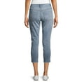 Time and Tru Women's Core Mid Rise Capri Pants - Walmart.com
