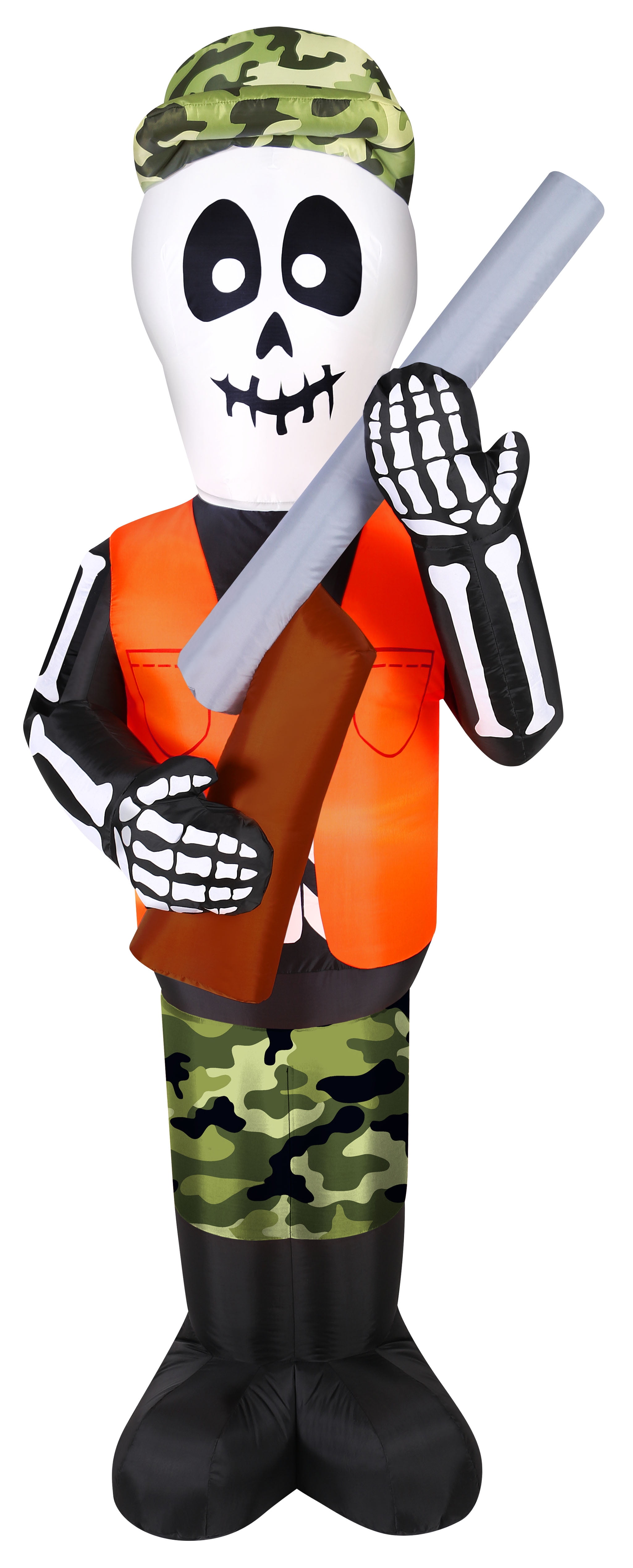 7' INFLATABLE SKELETON HUNTER - Walmart.com