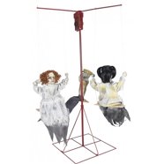 Swinging Decrepit Doll Animated Halloween Decoration - Walmart.com