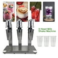 Miumaeov 3-Head Milk Shake Machine Electric Blenders Tea Drink Mix ...