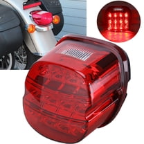 Nilight LED Tail Light Motorcycle Brake Turn Signal Driving License ...