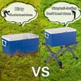 Folding Cooler Stand with Carry Bag, Anti-Slip for Camping Hiking BBQ ...