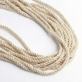 BEL AVENIR 10m Twisted Trim Cord Rope Wide 6mm Beige Baroque Collection ...