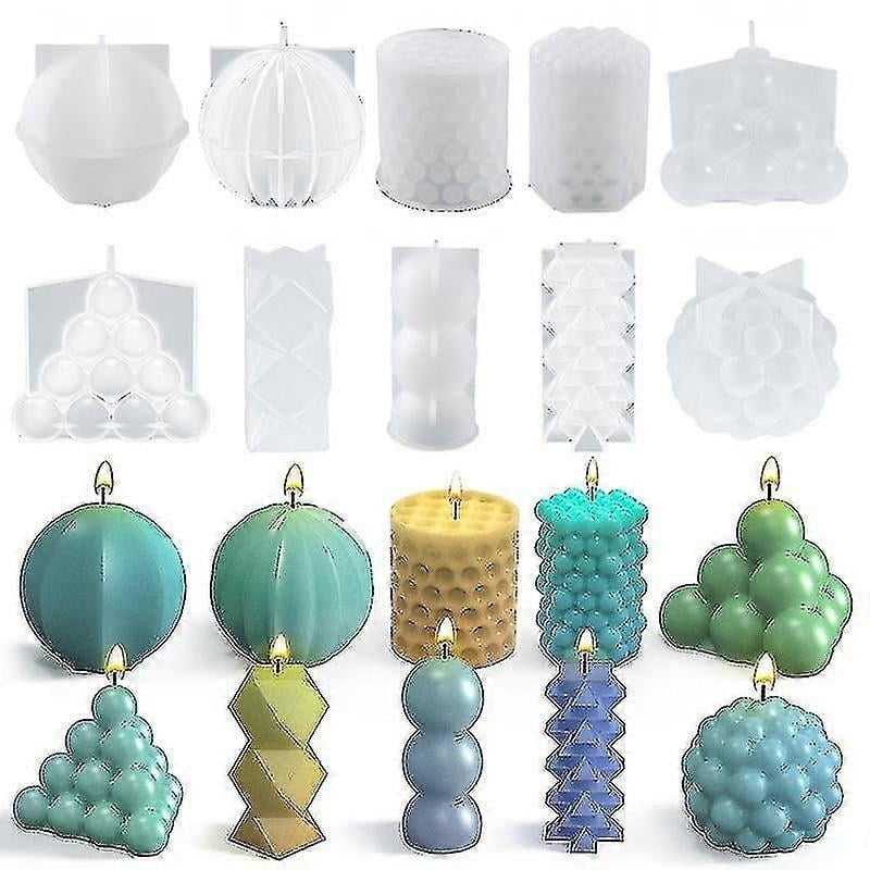 Click here for Foohvr Silicone Candle Mold  Diy 3d Candle Mold  B... prices