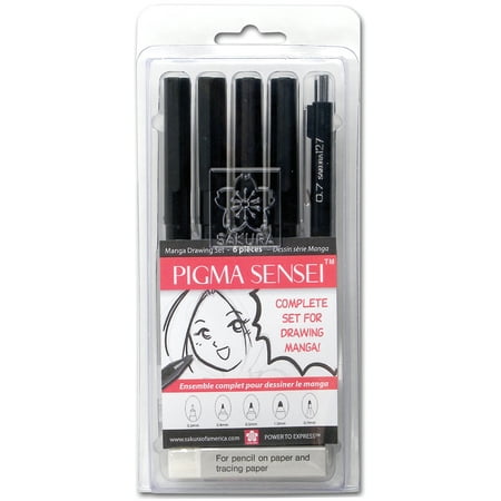 Pigma Sensei Manga Drawing Set 6/Pkg- | Walmart Canada
