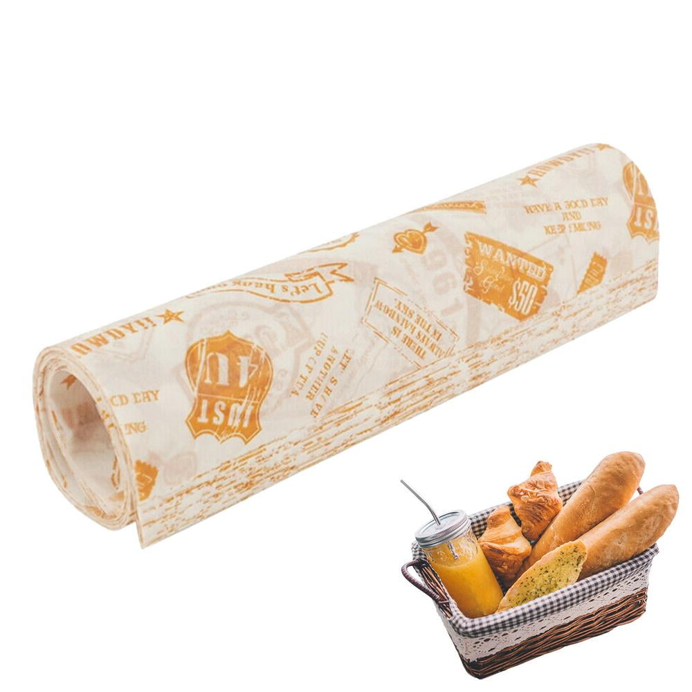 Sandwich Wrapping Paper | 50Pcs Wax Paper Sheets Food Picnic Paper ...