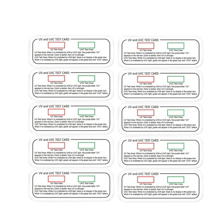 10 Pieces Test Device ,Easy to Use ,3 in1 PVC, Identifying Card ...