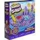 Kinetic Sand, Sandbox Set Kids Toy with 1lb All-Natural Purple Kinetic ...