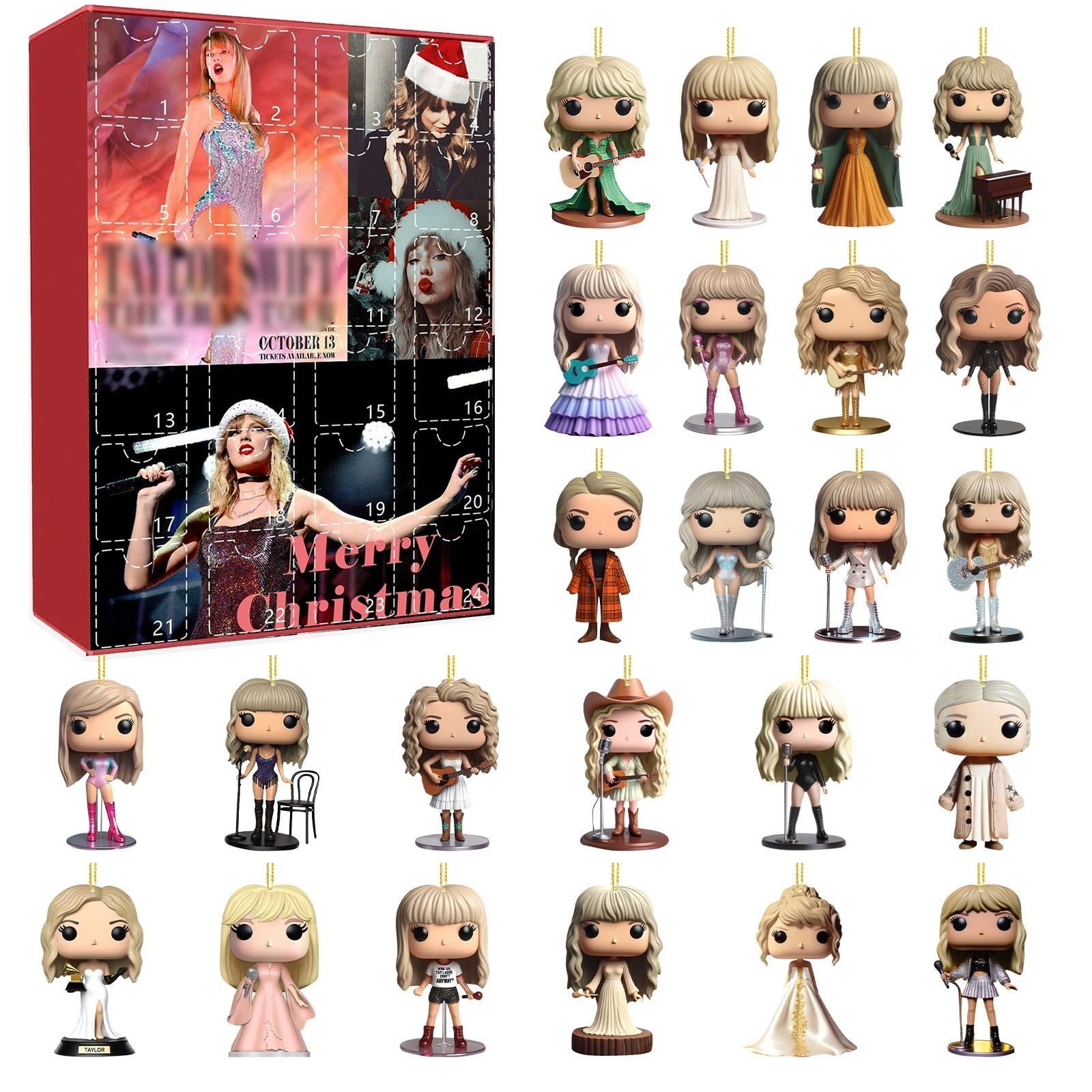 Click here for Kcodviy Christmas Advent Countdown Set With 24 Fes... prices