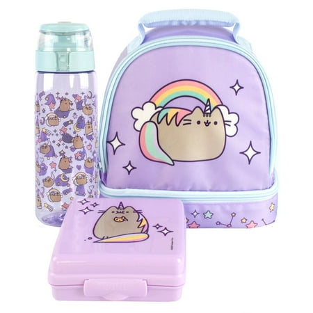 Pusheen Lunch Bag and Bottle Set (Pack of 3) | Walmart Canada