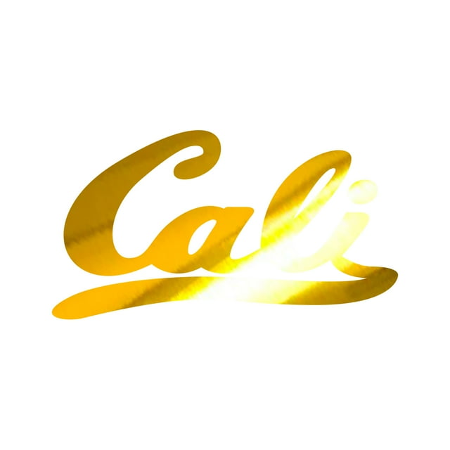 Cali Sticker Decal Die Cut - Self Adhesive Vinyl - Weatherproof - Made in USA - Many Color and ...