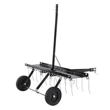 Yard Tuff 60 Inch Lawn Pull Drag, Landscape ATV Rake, Tow Behind ...