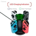 Insten Joy-Con Control Stand: 4 in 1 Charging Dock with LED Indicator ...