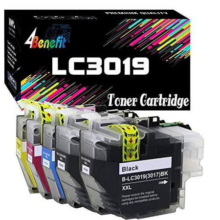 (5 Pack) 4Benefit Compatible LC3019XXL 3019XXL LC3019 Ink Cartridge for ...