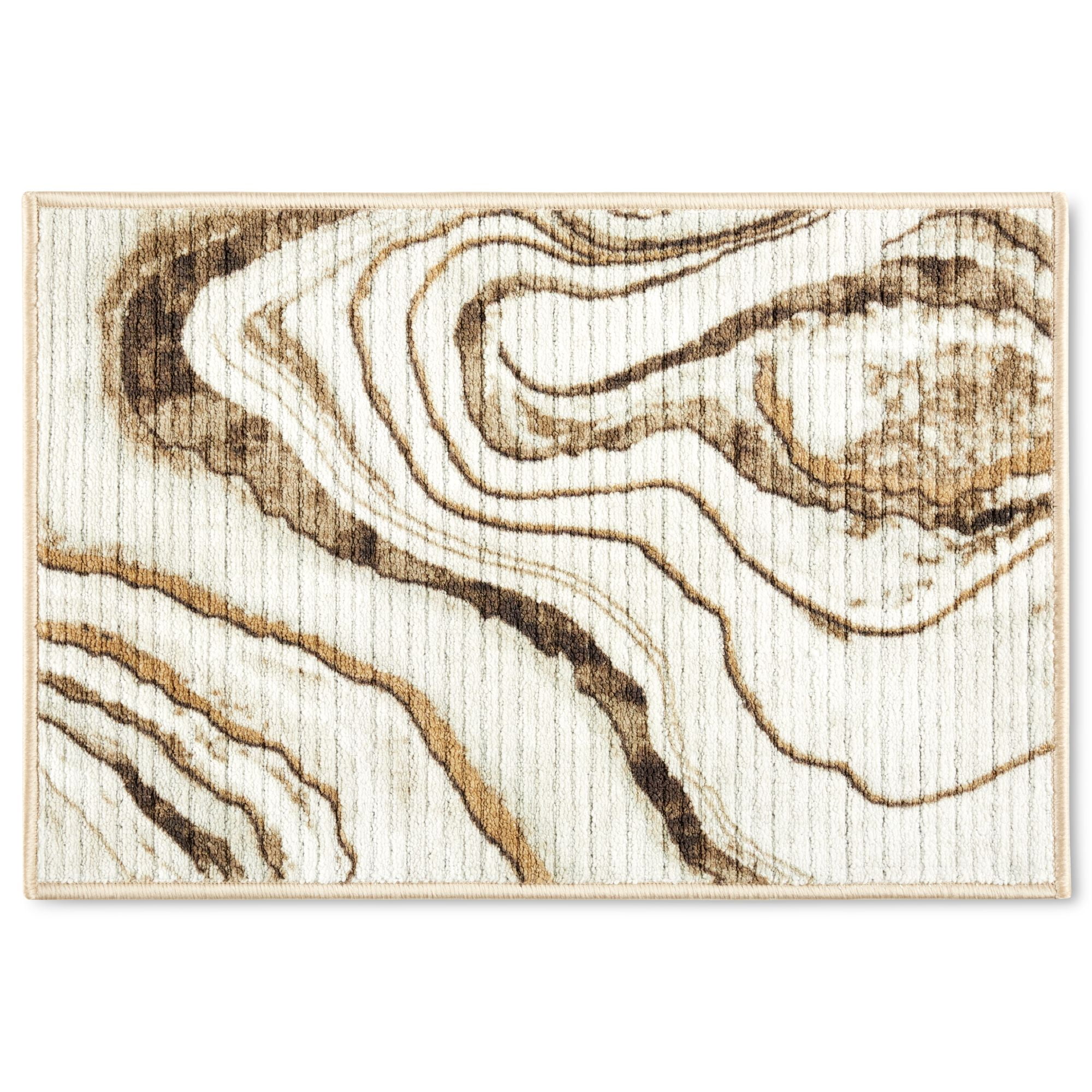 Mainstays Marble Fabric Mat, 18"x27", Natural, Available in Multiple ...
