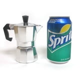 Kitchen Genie Small Espresso Coffee Machine, Single Cup Brewer Pot ...