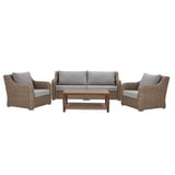 Better Homes & Gardens Bellamy 4 Piece Patio Conversation Set - Walmart.com