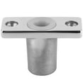 Top Mount Oar Lock Socket Holder T‑Shaped Bracket 316 Stainless Steel ...