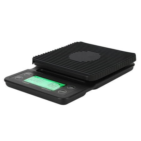 Oubit Timing Scalewith LCD Backlit,0.1-3000g Timing Coffee Electronic ...
