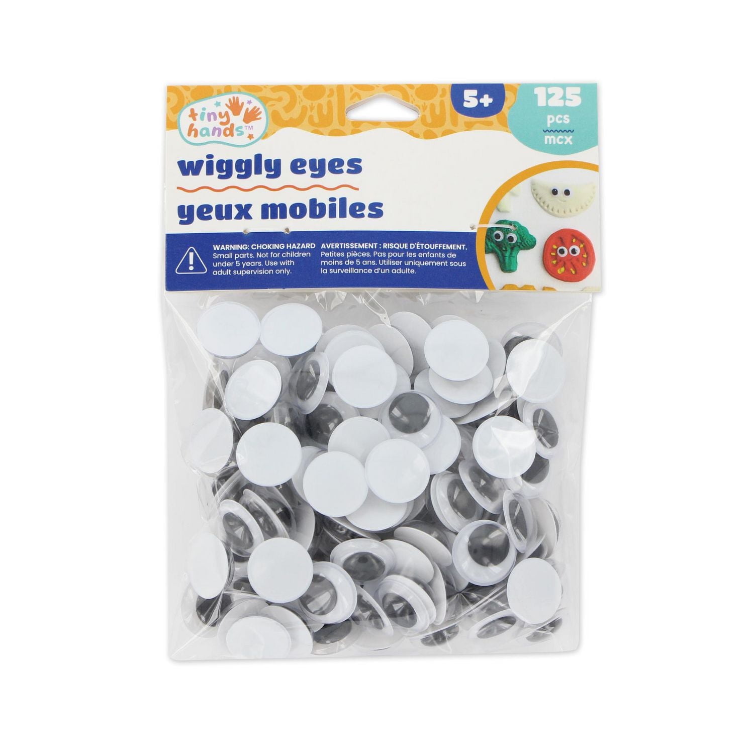 Click here for Tiny Hands Wiggly Eyes - 15 Mm  125 Pcs  Age 5+ 15... prices