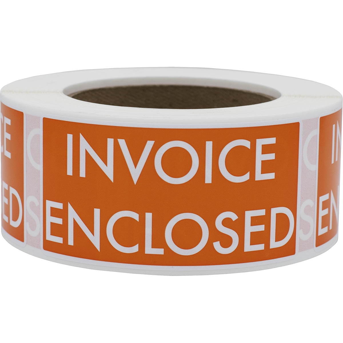 Invoice Enclosed | Orange Warehouse Shipping Labels | 2 x 4" - 500 Pack ...