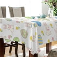 60x108in Square Printed Tablecloth Easy-Care Decorative Table Cloth for ...