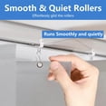 Ceiling Curtain Track Roller Hook Set, Drawer Pulley & Wear-Resistant ...