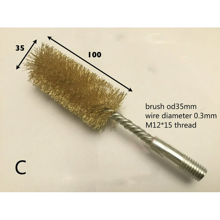 Spiral Brass Brushes