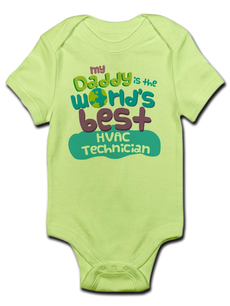 CafePress - HVAC Technician Gifts For Kids Infant Bodysuit - Baby Light ...