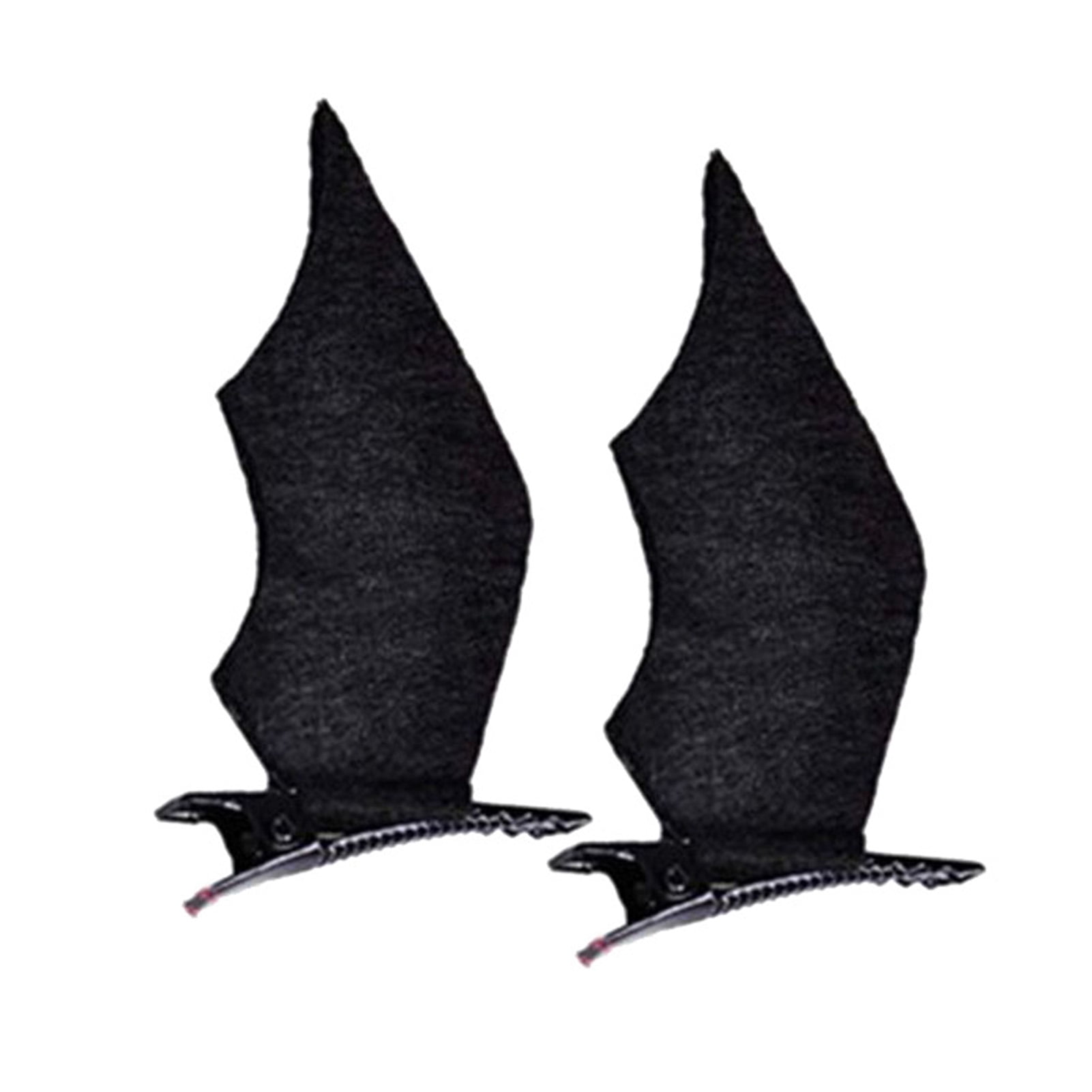 Mairbeon 1 Pair Bat Wings Hair Clips Halloween Hair Accessories Devil ...