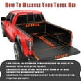 5FT 3-Fold Soft Tonneau Bed Cover For 2004-2012 Chevy Colorado GMC ...