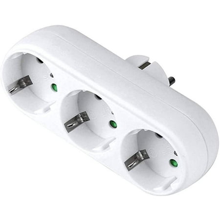 Triple Socket Socket Adapter Anti-Flame Heat-resistant socket strip ...