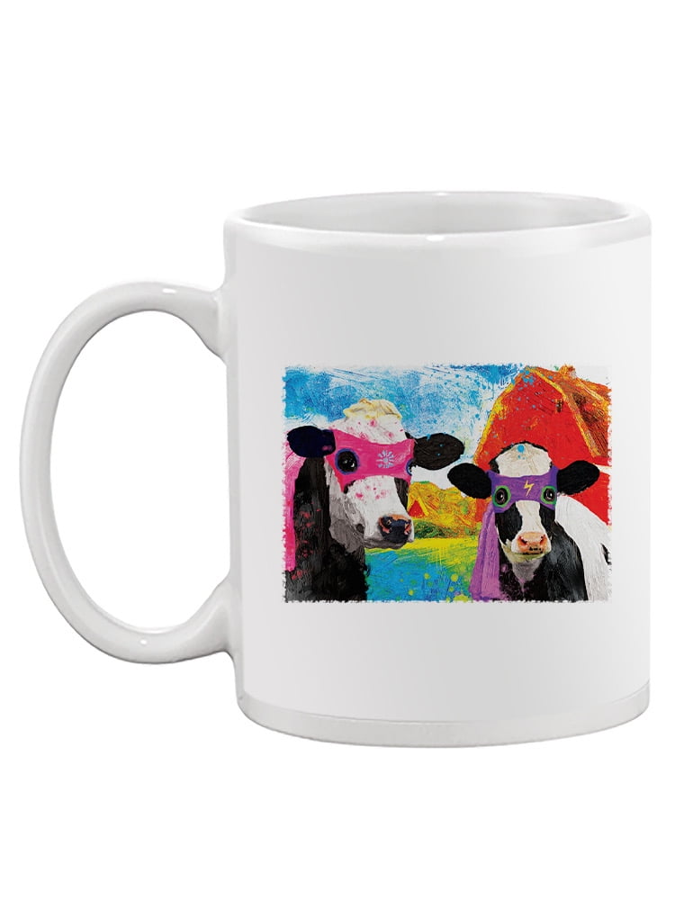 Image Conscious Super Cows Mug - Porter Hastings Designs, 15 fl oz ...