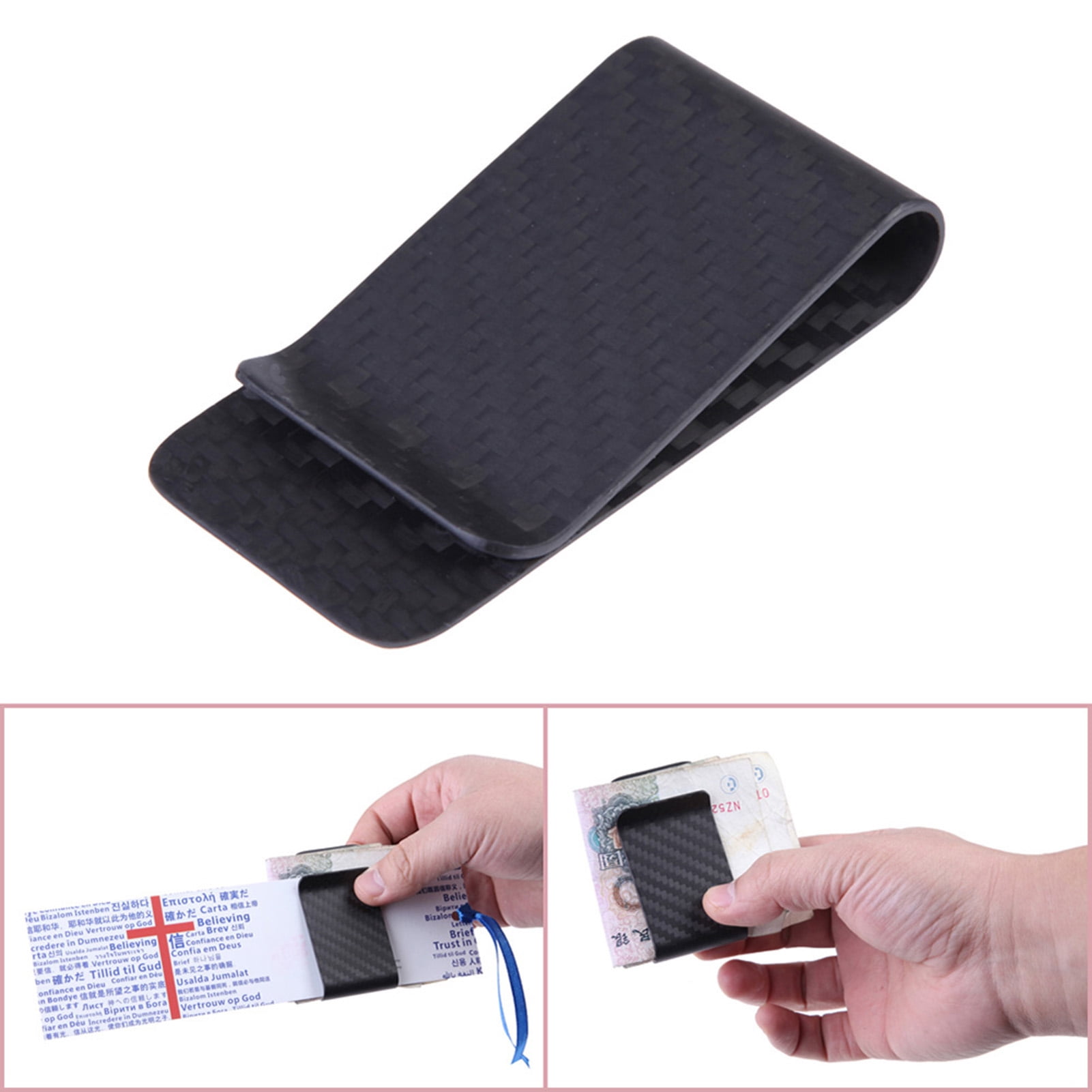 Click here for Yeacher Real Carbon Fiber Money Clip Business Card... prices