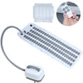 Portable Spa Bubble Bath Mat with Remote Control, Electric Air Pump ...