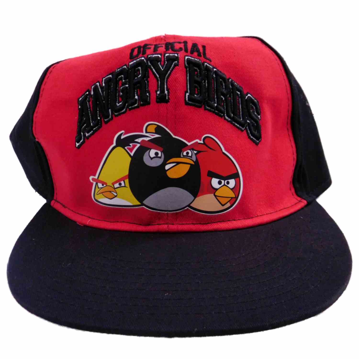 Angry Birds - Mens Black & Red Angry Birds Baseball Cap Official Hat ...