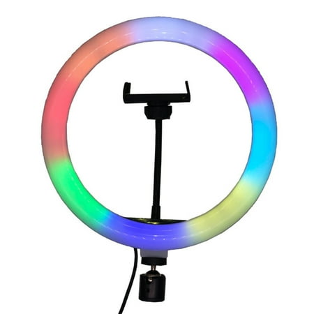 Arealer 10 Inch RGB Ring Light Photography Lamp Beauty Light 3000K ...