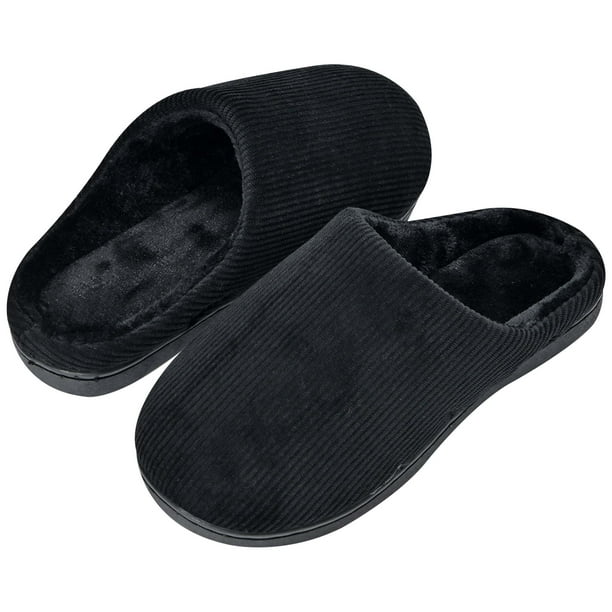 LAVRA Women's Hard Bottom Bedroom Shoes Memory House Slipper - Walmart.com