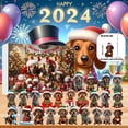 BESTSKY Dachshund Advent Calendar 2025-24 Days Christmas Countdown with ...